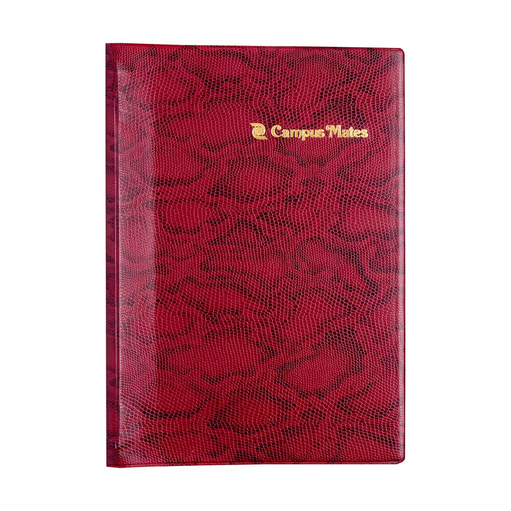 Campus Mates Binder Notebook B5 144leaves Snake Maroon 130 (1Pc ...