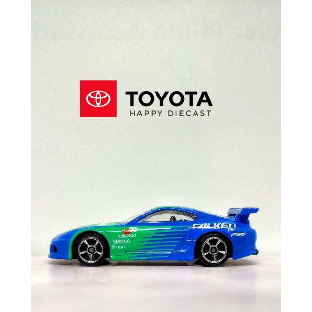Hot Wheels Toyota Supra Falken Green Blue Diecast Hotwheels | Shopee ...