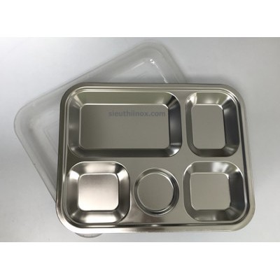 Combo of 20 5-compartment rice trays without lid | Shopee Malaysia