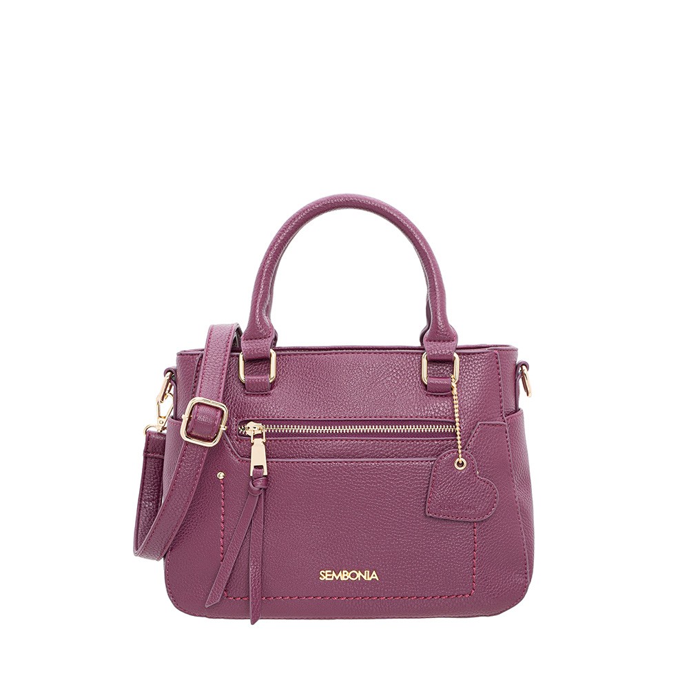 SEMBONIA Medium Top-Handle Satchel Bag - 0602795-001A-09 | Shopee Malaysia