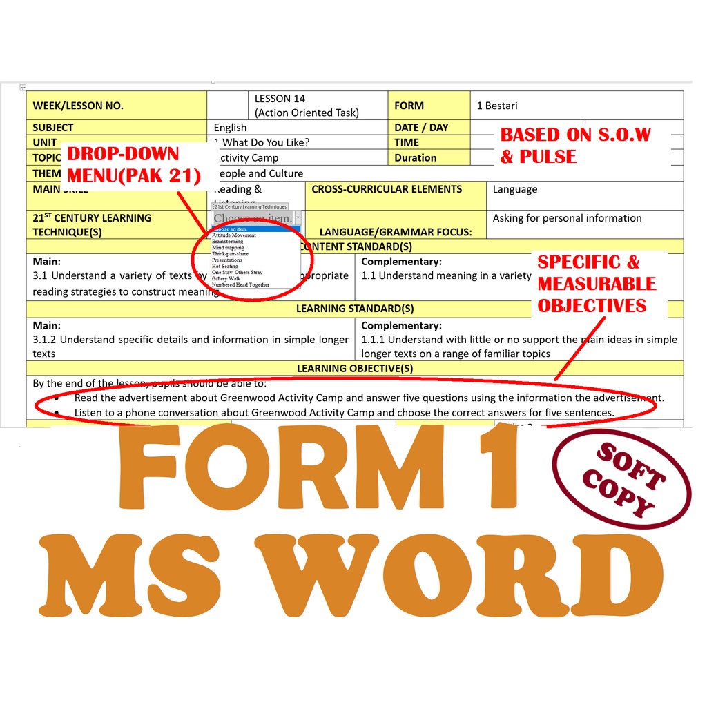 Lesson Plan Feedback Form Lesson Excellent Plan Review Form