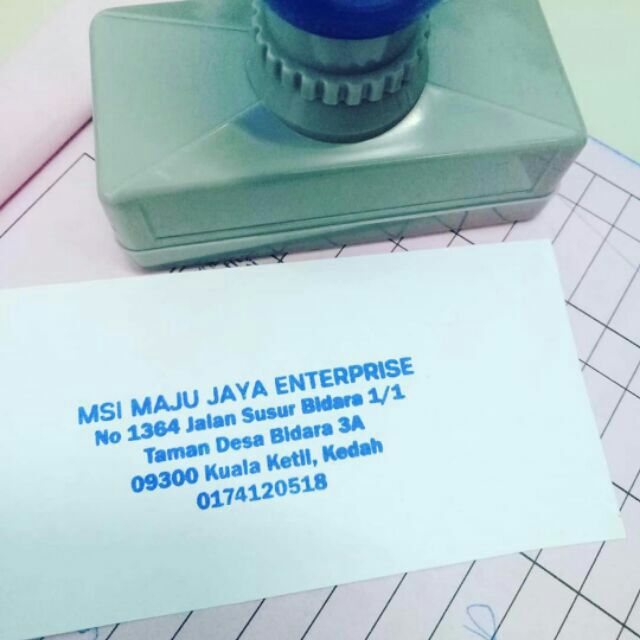 💥COP COMPANY SSM💥Flash Stamp (27x55mm) | Shopee Malaysia