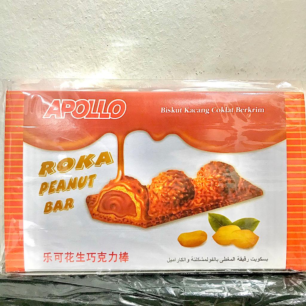 APOLLO Roka Peanut Bar (18g x 24's) | Shopee Malaysia