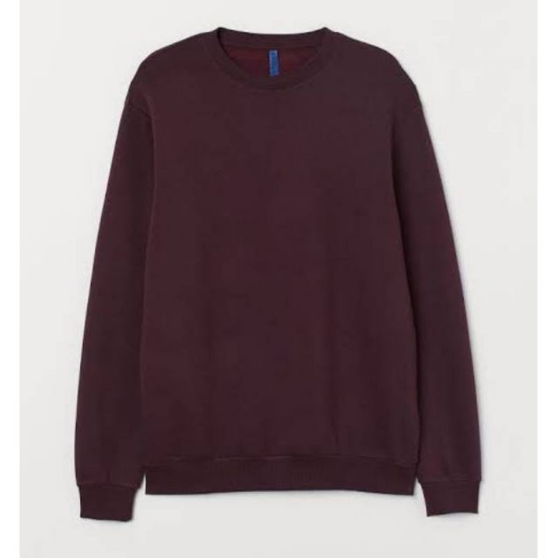 Crewneck BASIC CREWNECK Plain CREWNECK SWEETSHIRT Plain OBLONG SWEATER ...