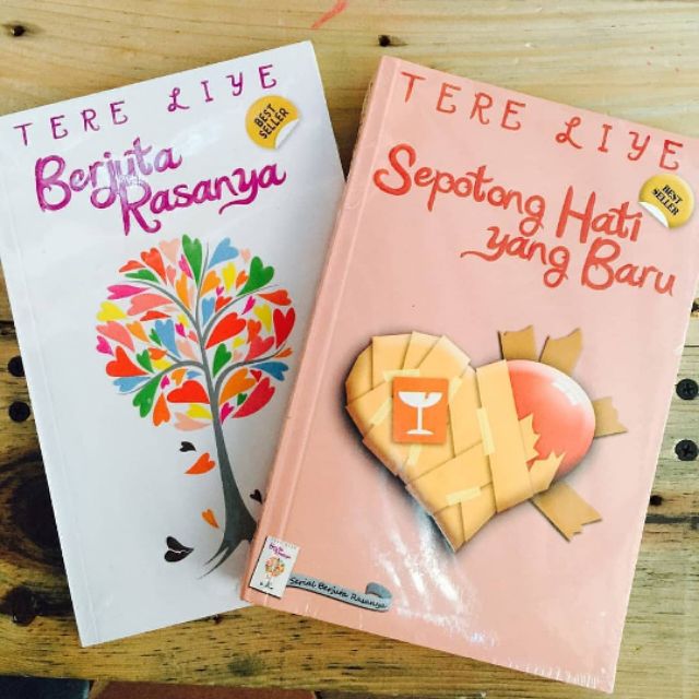 BUKU INDONESIA : BERJUTA RASANYA & SEPOTONG HATI YANG BARU (TERE LIYE ...