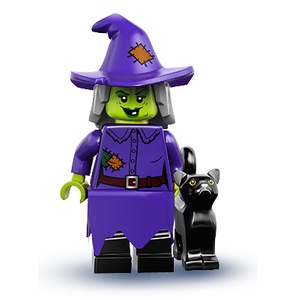 LEGO Collectible Minifigures 71010 Series 14 Wolf Guy Wacky Witch Plant ...