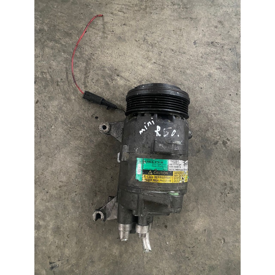 Mini Cooper R50 R52 R53 Aircond compressor A/C Pump original halfcut ...
