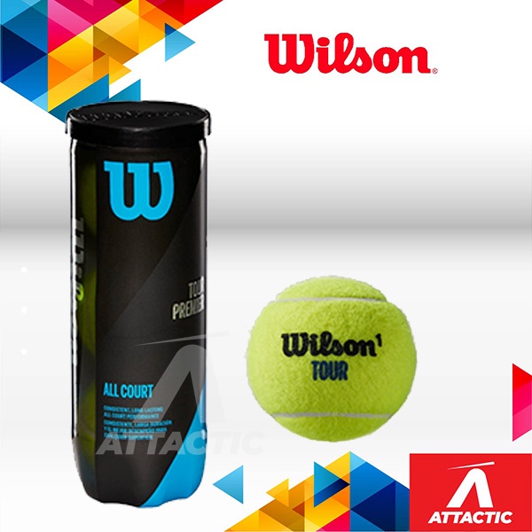 Wilson Tour Premier All Court Tennis Ball (3 Balls Per Can) NEW ...