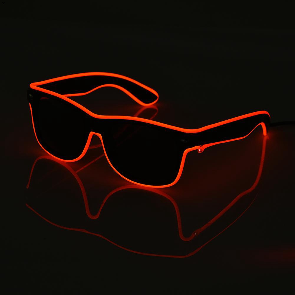 LED Light Glasses Up Shades Flashing Luminous Rave Night Decoration ...