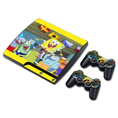 Body Skin Sticker Spongebob Squarepants For PS3 SLIM TN-P3SLIM-0096 ...