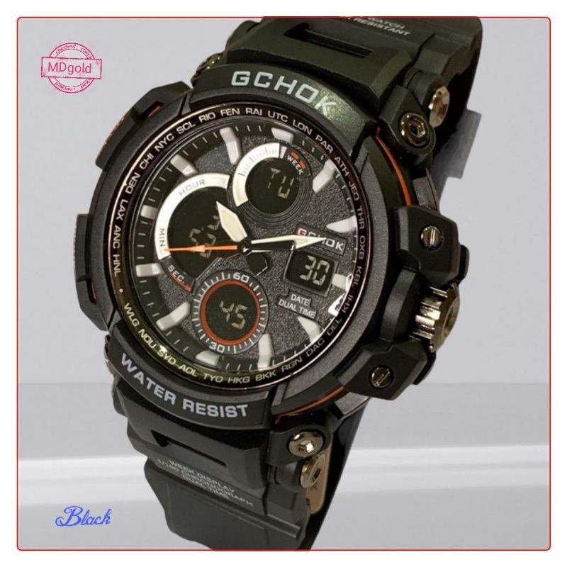 G-CHOK 8I8 SPORT WACTH DIGITAL ANALOG 🔥WATCHES MAN 🔥 | Shopee Malaysia