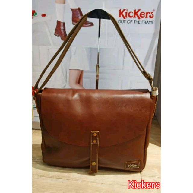 Kickers Leather Handbag (Handmade) | Shopee Malaysia