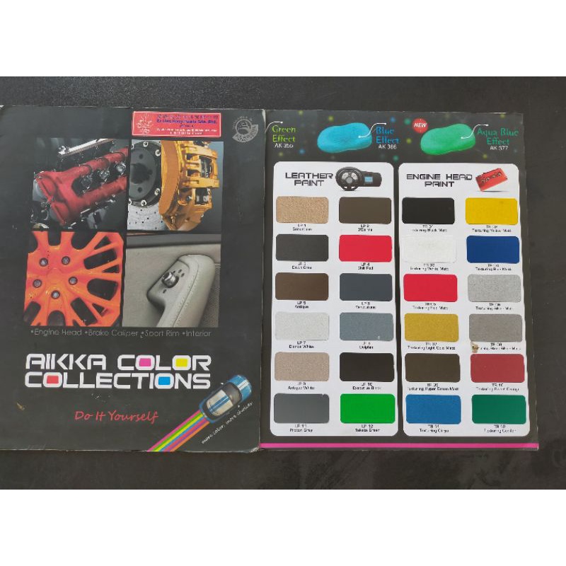 AIKKA PAINT CATALOGUE COLOUR CARD Buku Cat | Shopee Malaysia