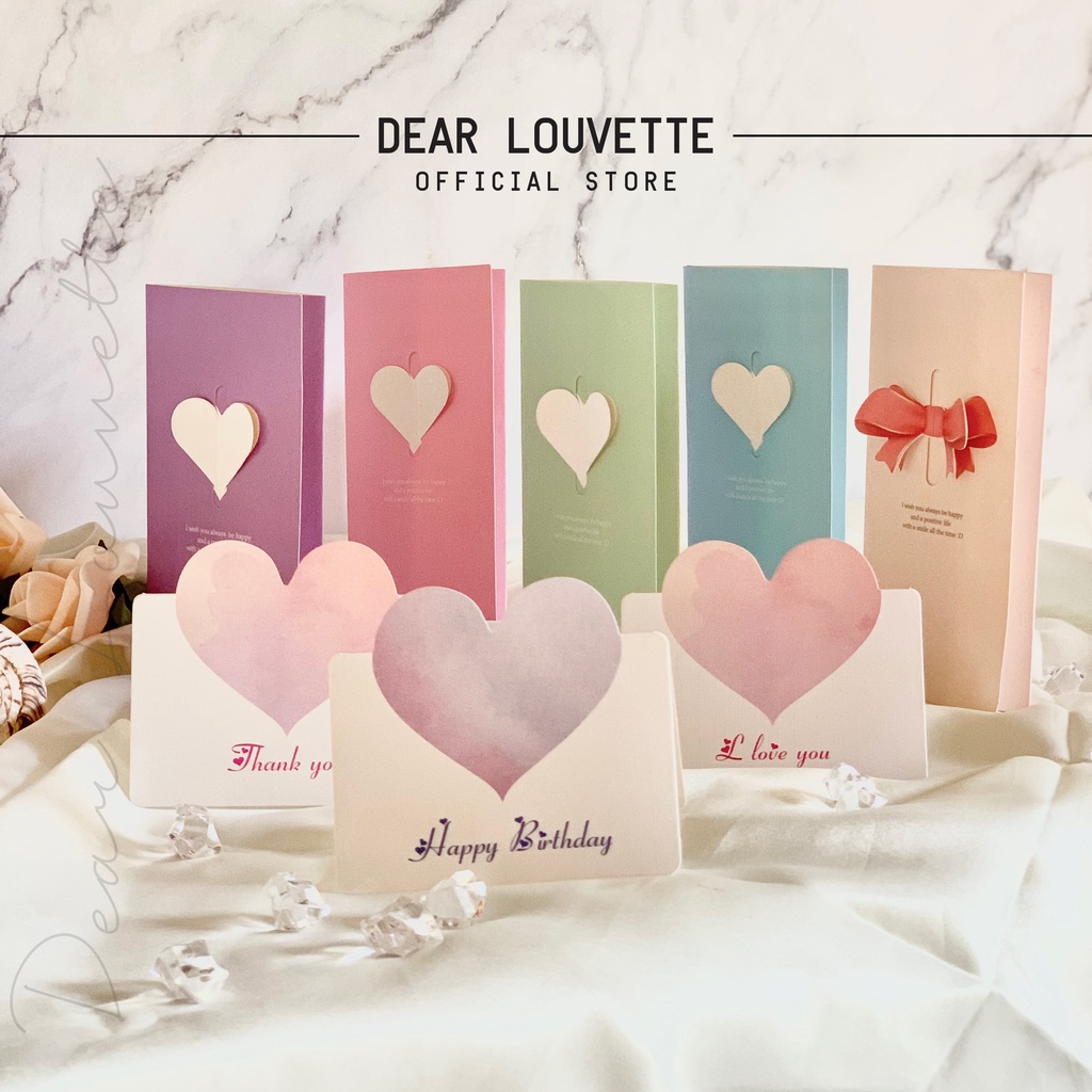 Greeting Card Birthday Thank You Card Congratulations Card Valentine's ...