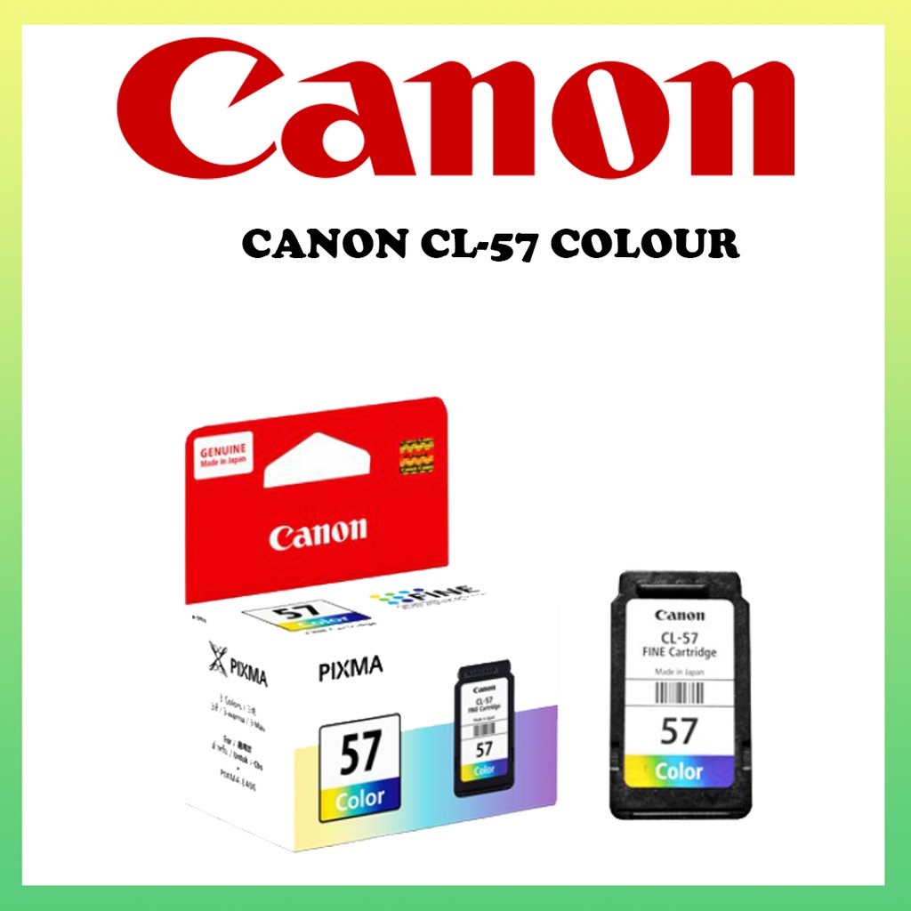Canon GENUINE CL-57 CL 57 (Colour) Cartridge | Shopee Malaysia
