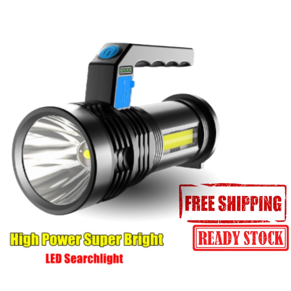 LED Searchlight High Power Super Bright Outdoor Handheld Portable ...