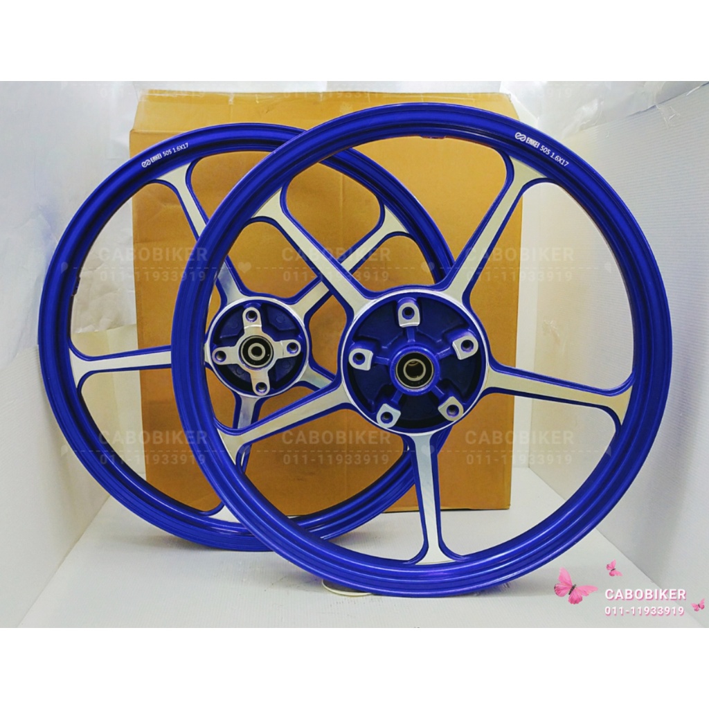 Enkei FG505 SP505 CNC Sport Rim Honda EX5 Dream Wave100 W100 With ...