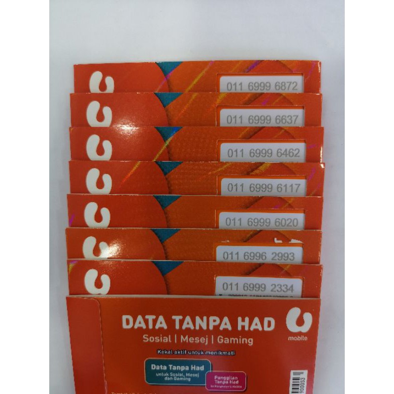 VIP NUMBER/U MOBILE /U MOBILE FUNZ FOR SELL 🔥🔥🔥 | Shopee Malaysia