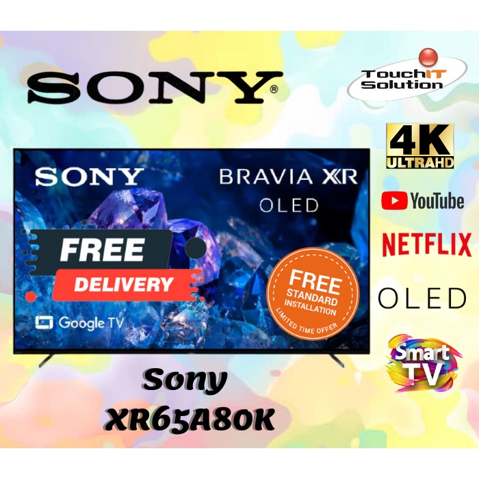 Sony 65-Inch XR A80K Bravia OLED 4K Ultra HD Smart Google XR65A80K | Shopee Malaysia