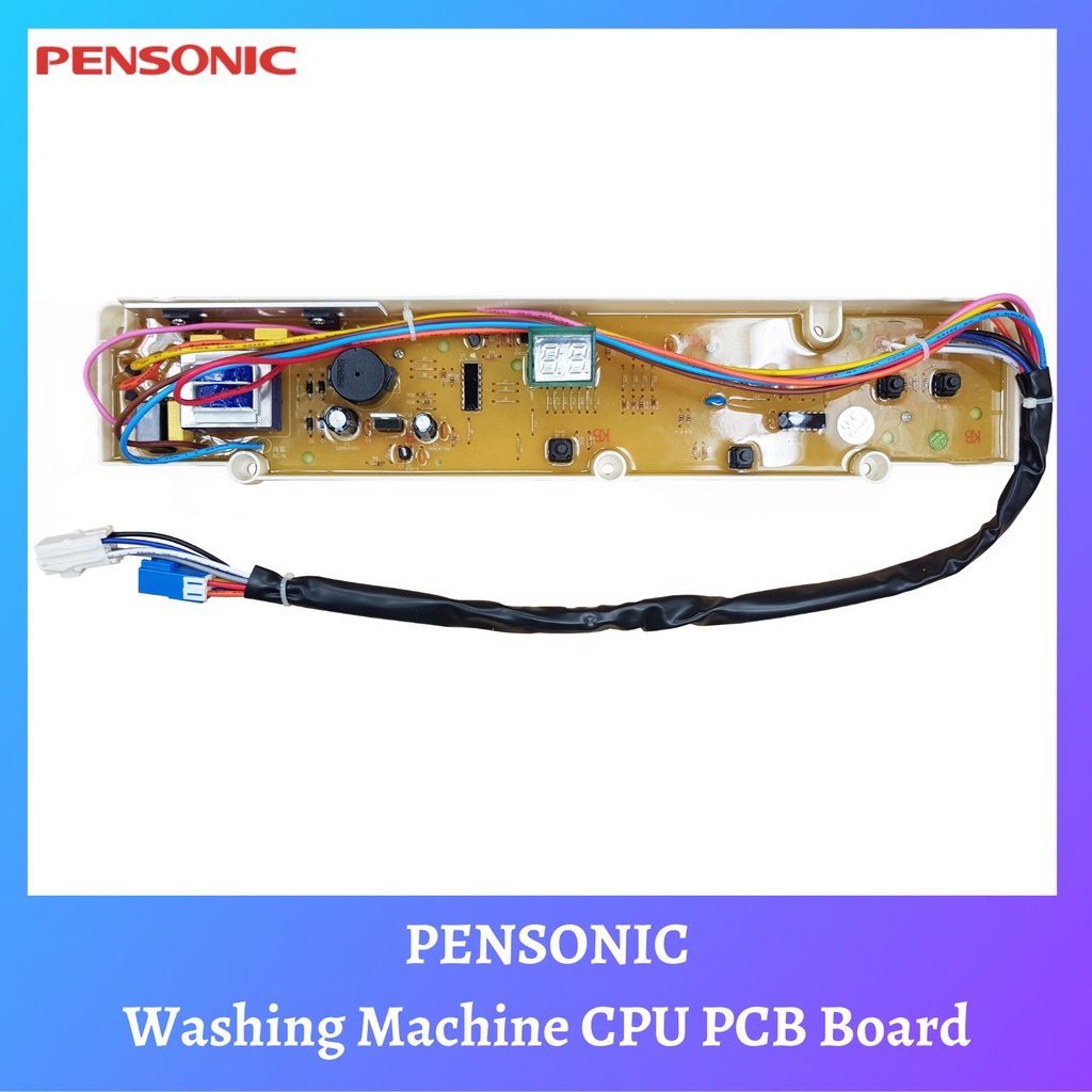 PENSONIC Washing Machine CPU PCB Board / Papan PCB Mesin Basuh PWA-655A ...