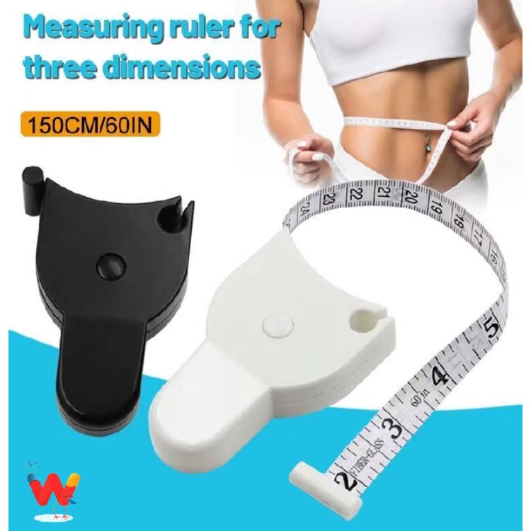 Measuring Tape Circumference Waist Arm Leg Abdomen Soft Ruler Pita ...