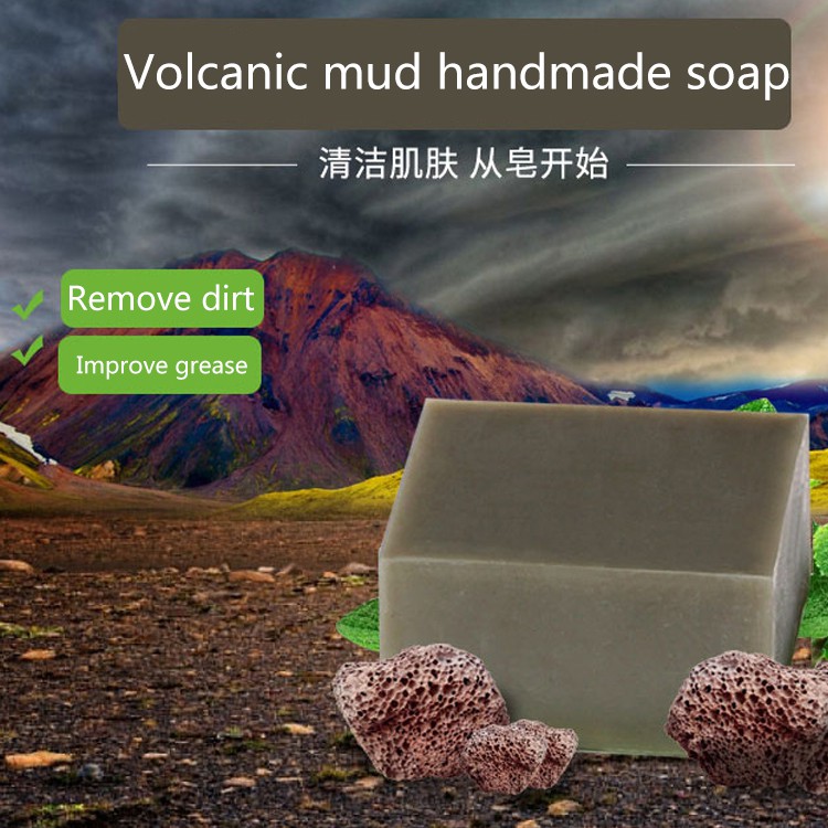 Volcanic mud handmade soap Mineral Mud Volcanic Mud Soaping Body ...