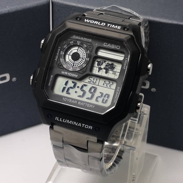 CASIO WORLD TIME | Shopee Malaysia