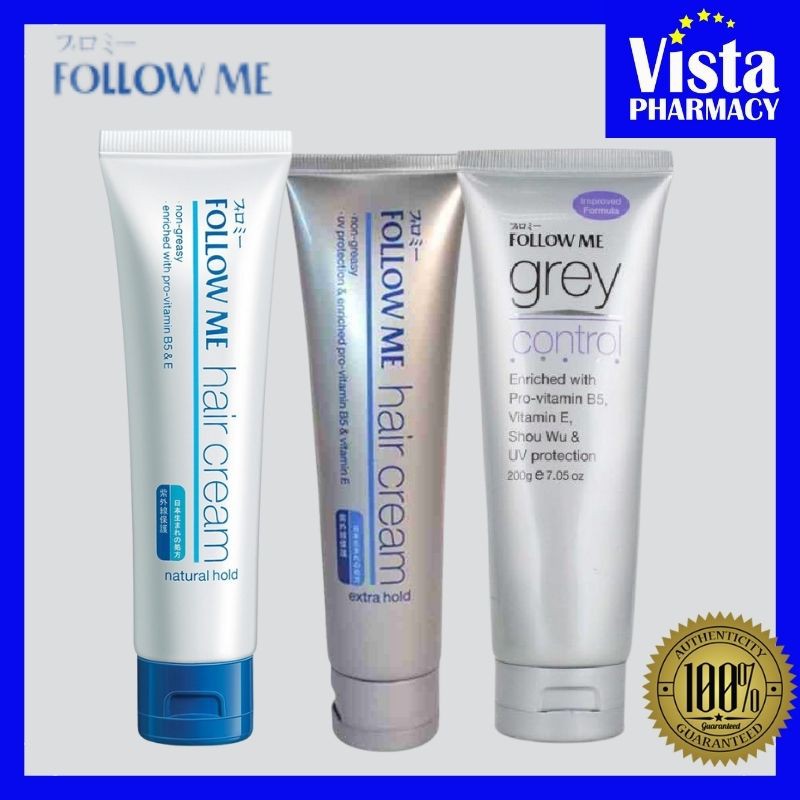 [Exp: 05/2025] Follow Me Hair Cream/Grey Control (100g) | Shopee Malaysia