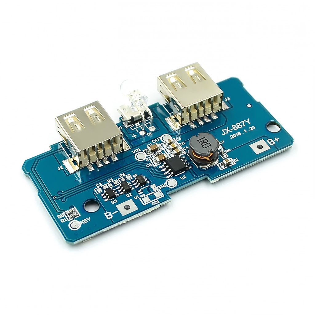 5V 2A Charger Circuit Board Charging Module Step Up Power Boost Power ...