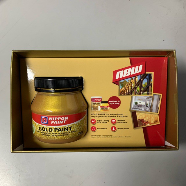 250G NP GOLD PAINT 999 GOLD / NIPPON PAINT GOLD PAINT | Shopee Malaysia