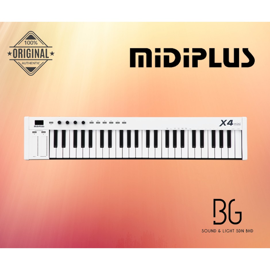 MIDIPlus X4 Mini 49-Key MIDI Keyboard | Shopee Malaysia