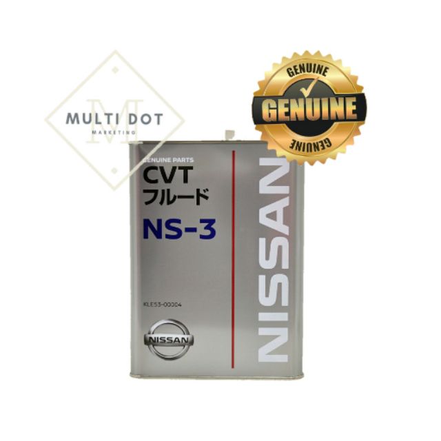 Nissan ATF CVT NS3 4L Auto Transmission Fluid X-Traik T32L Teana L33L Sylphy B17T Serena C26 ...