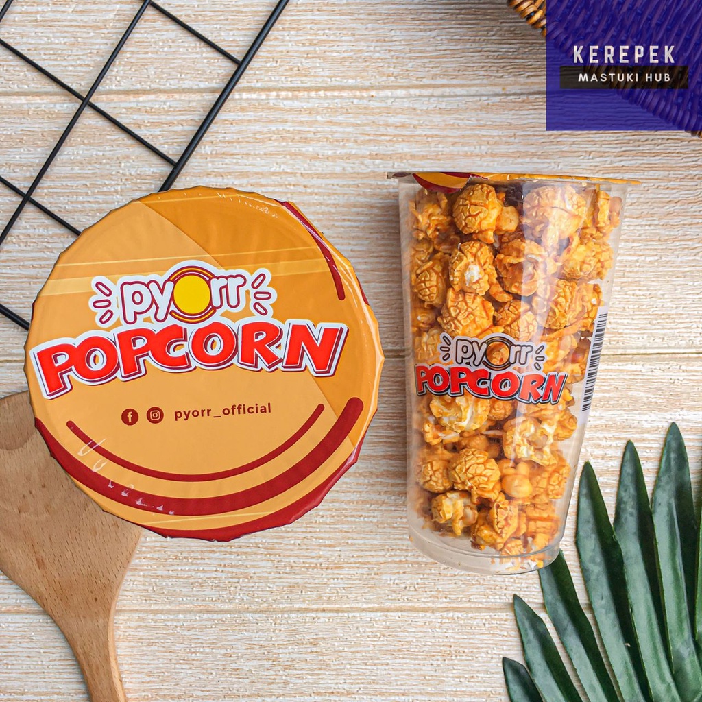 PYORR POPCORN Caremel [65gram] 𝙆𝙚𝙧𝙚𝙥𝙚𝙠 𝙈𝙖𝙨𝙩𝙪𝙠𝙞 | Shopee Malaysia