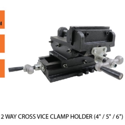 2 WAY CROSS VICE CLAMP HOLDER (4" / 5" / 6") | Shopee Malaysia