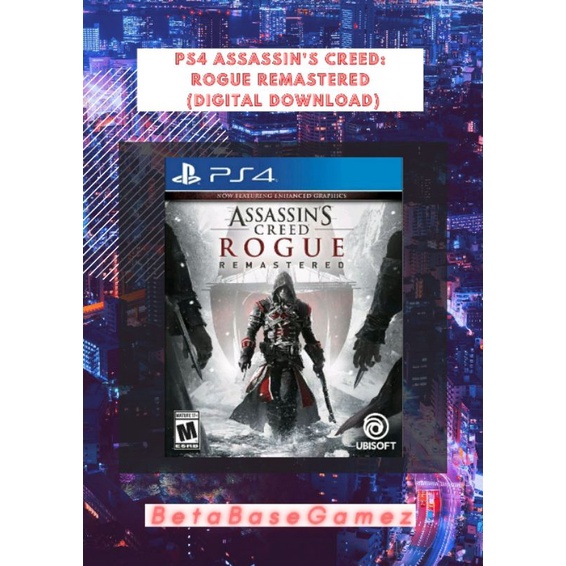 PS4 PS5 Assassin's Creed: Rogue Remastered (Digital Standard Edition ...