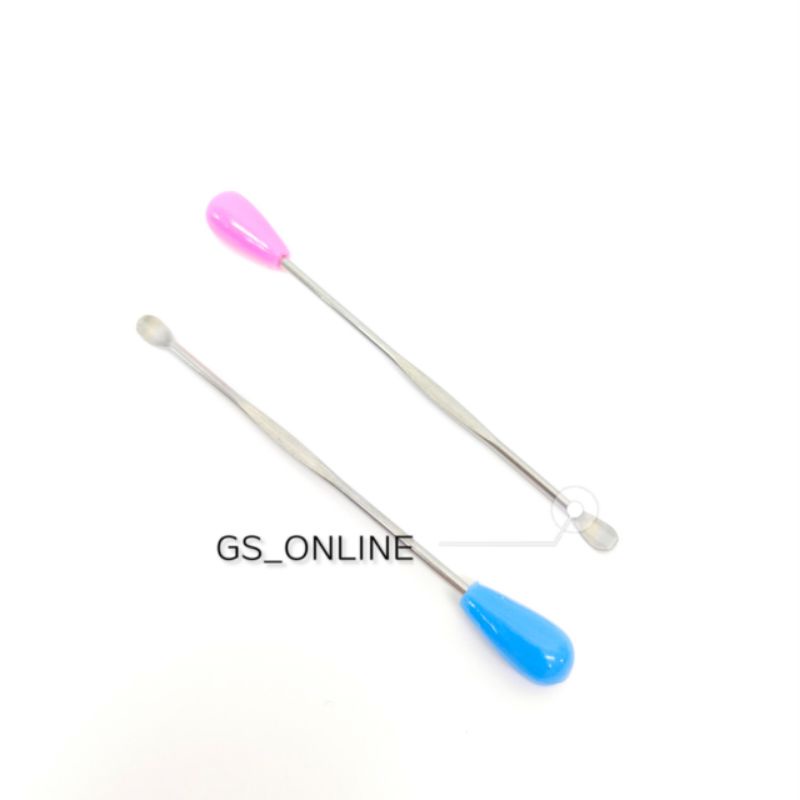 Ready Stock Pengorek Telinga Besi Ear Pick Metal Ear Cleaner Tools ...
