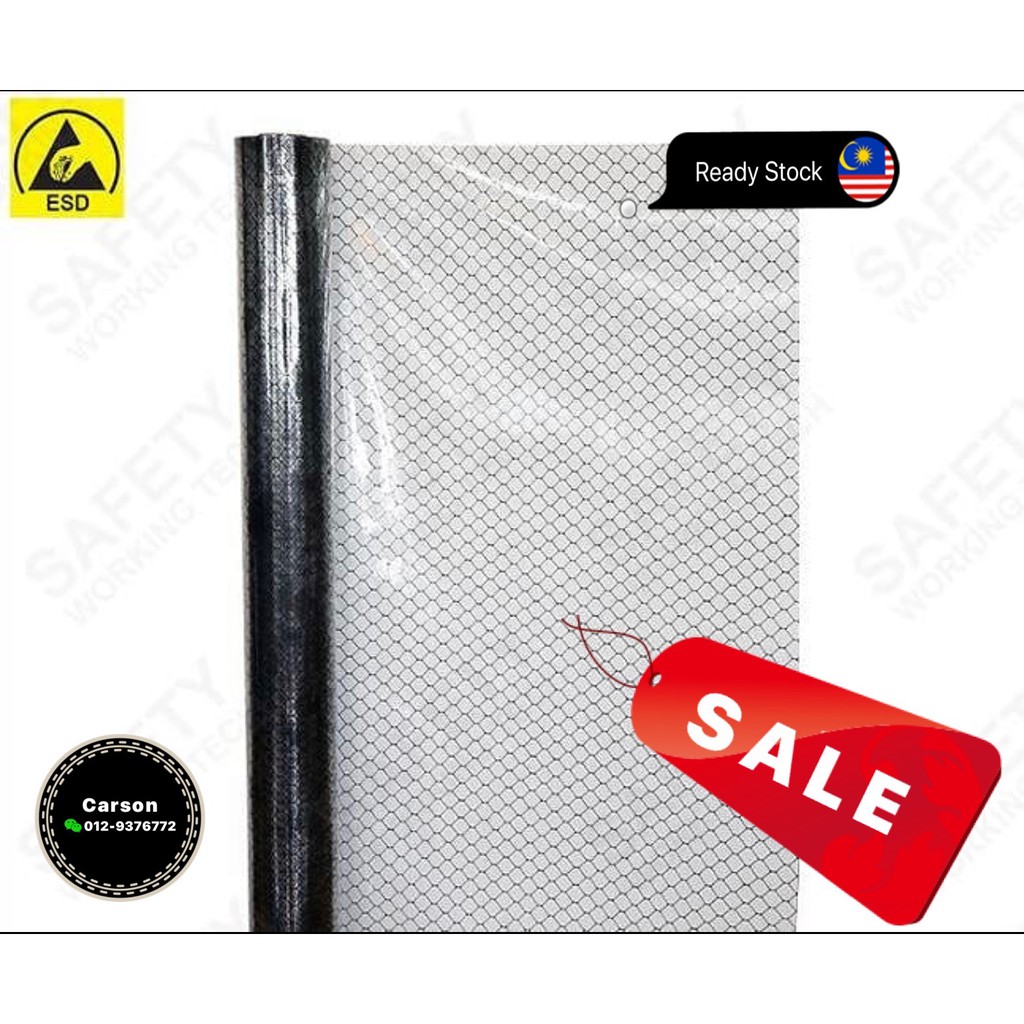 ESD Curtains pvc strip curtain for clean room industry antistatis ESD ...