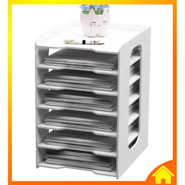 [OneHome] Rack Shelf Hard Board Tray File Paper Document Storage ...