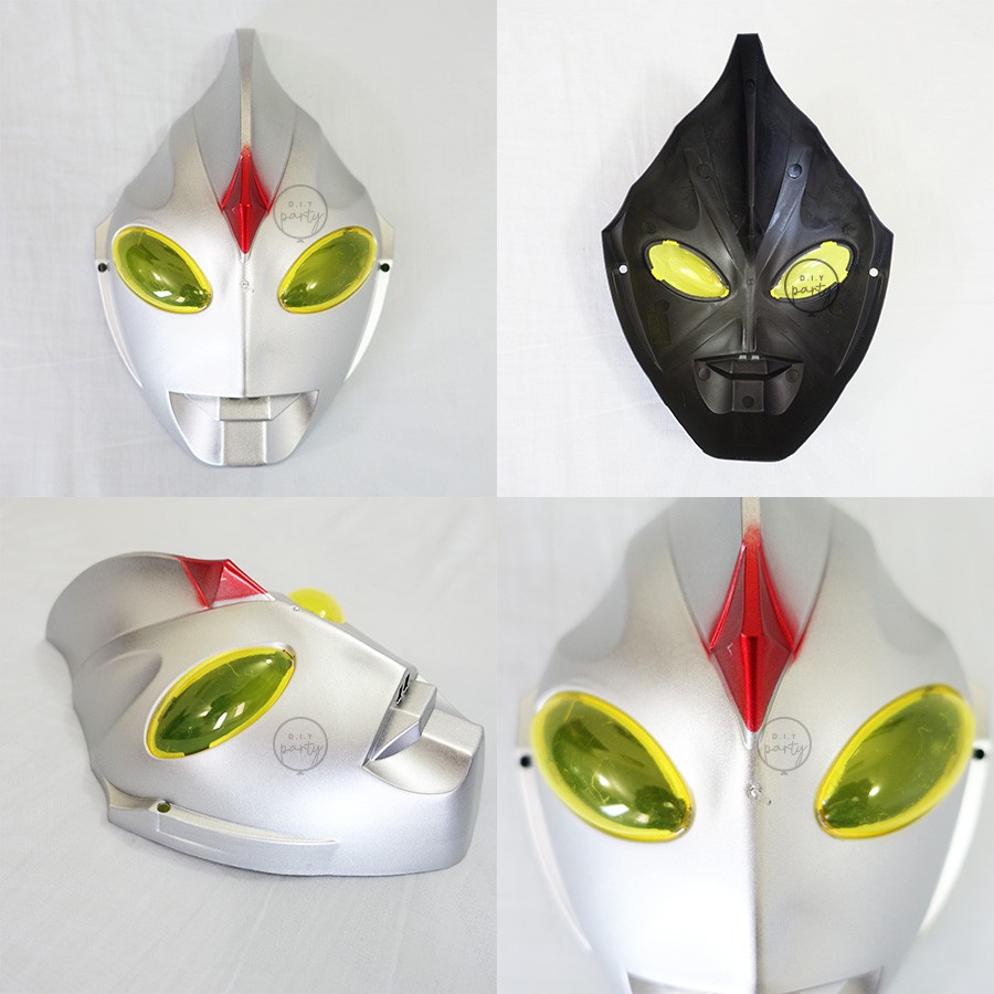 Ultraman Mask Cape Sword LED Topeng Kids Toys Ultra man Birthday Gifts ...