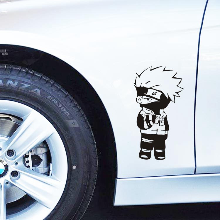 Hatake Kakashi Naruto Car Sticker Auto Decals Window Sticker Motorcycle ...
