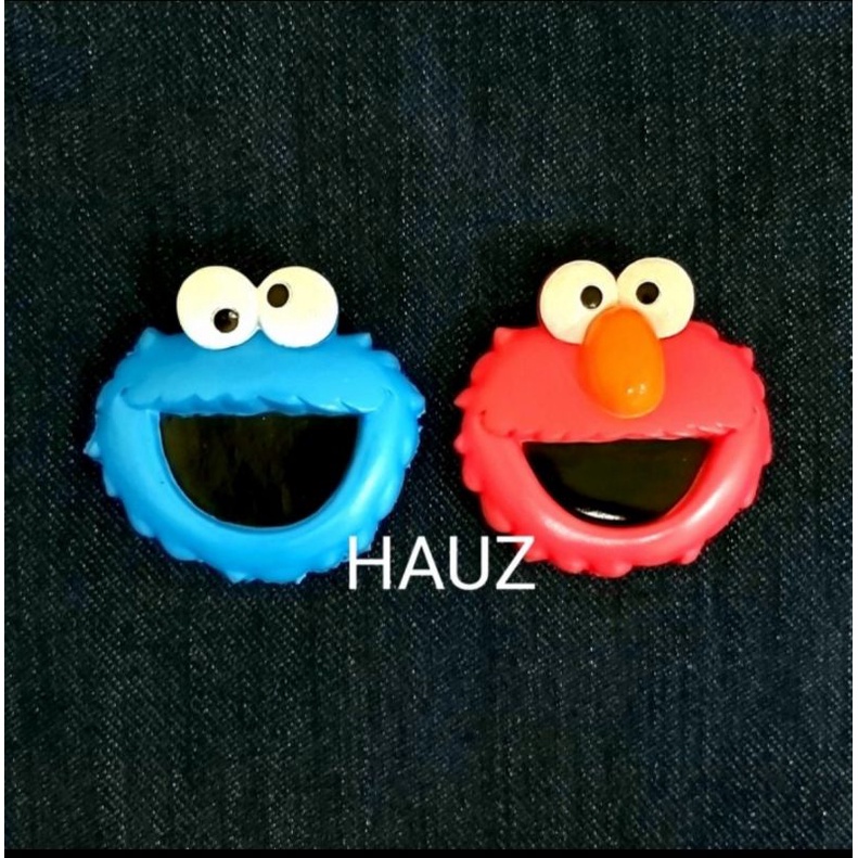 Elmo Cookie Monster USS Fridge Magnet Original/ Sesame Street/ Fridge ...