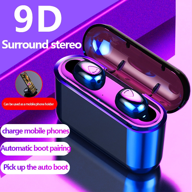 X9 Bluetooth Headset X9s Wireless Aures Unitas Tws Bring Charge ...