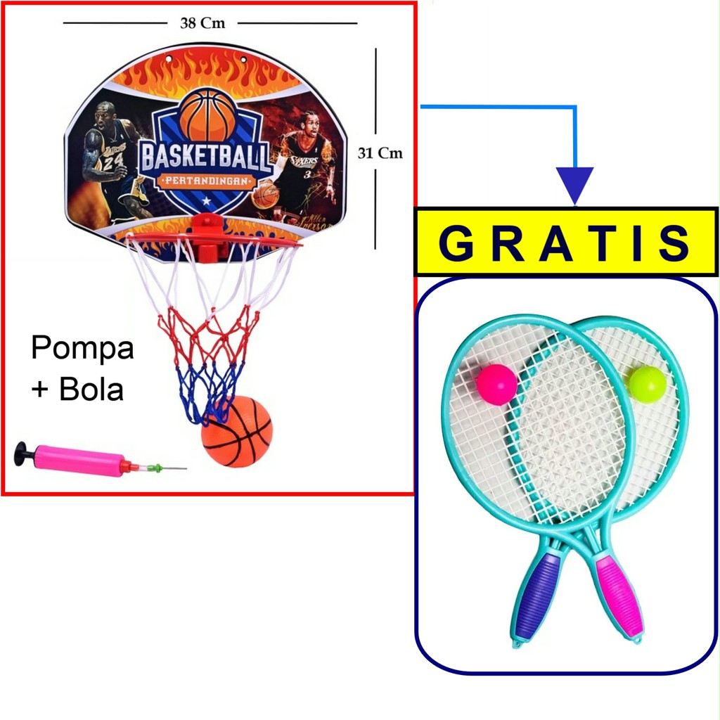 Basketball Hoop Toys PLUS Basketball BALL Kids | Shopee Malaysia