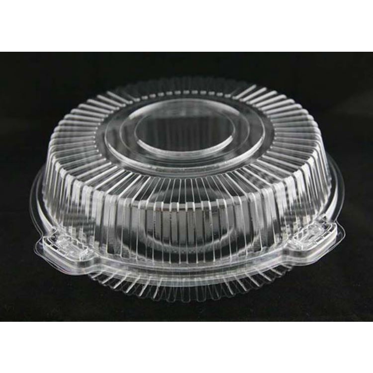 5/10pcs 8" Round Cake Plastic Tray Chiffon Cake Case Bakery Packaging ...