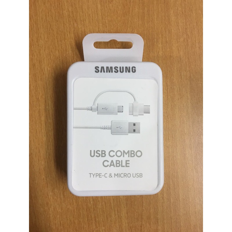 Samsung USB COMBO CABLE TYPE-C & MICRO USB ORIGINAL | Shopee Malaysia
