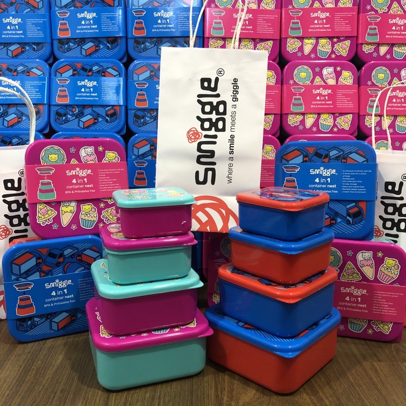 Original Smiggle Container Snack | Shopee Malaysia