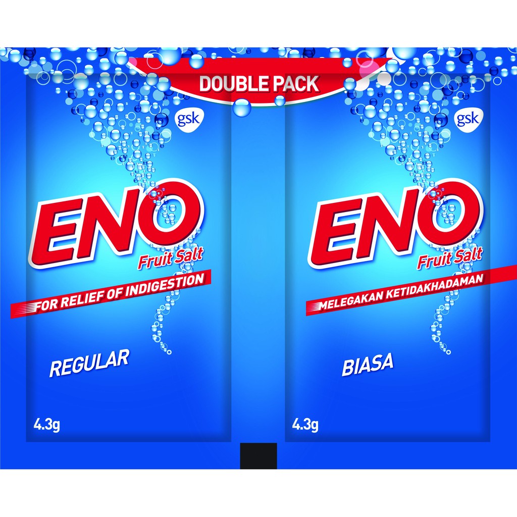 ENO Sachet (Regular / Lemon / Ginger / Orang) 4.3g Twin Pack | Shopee ...