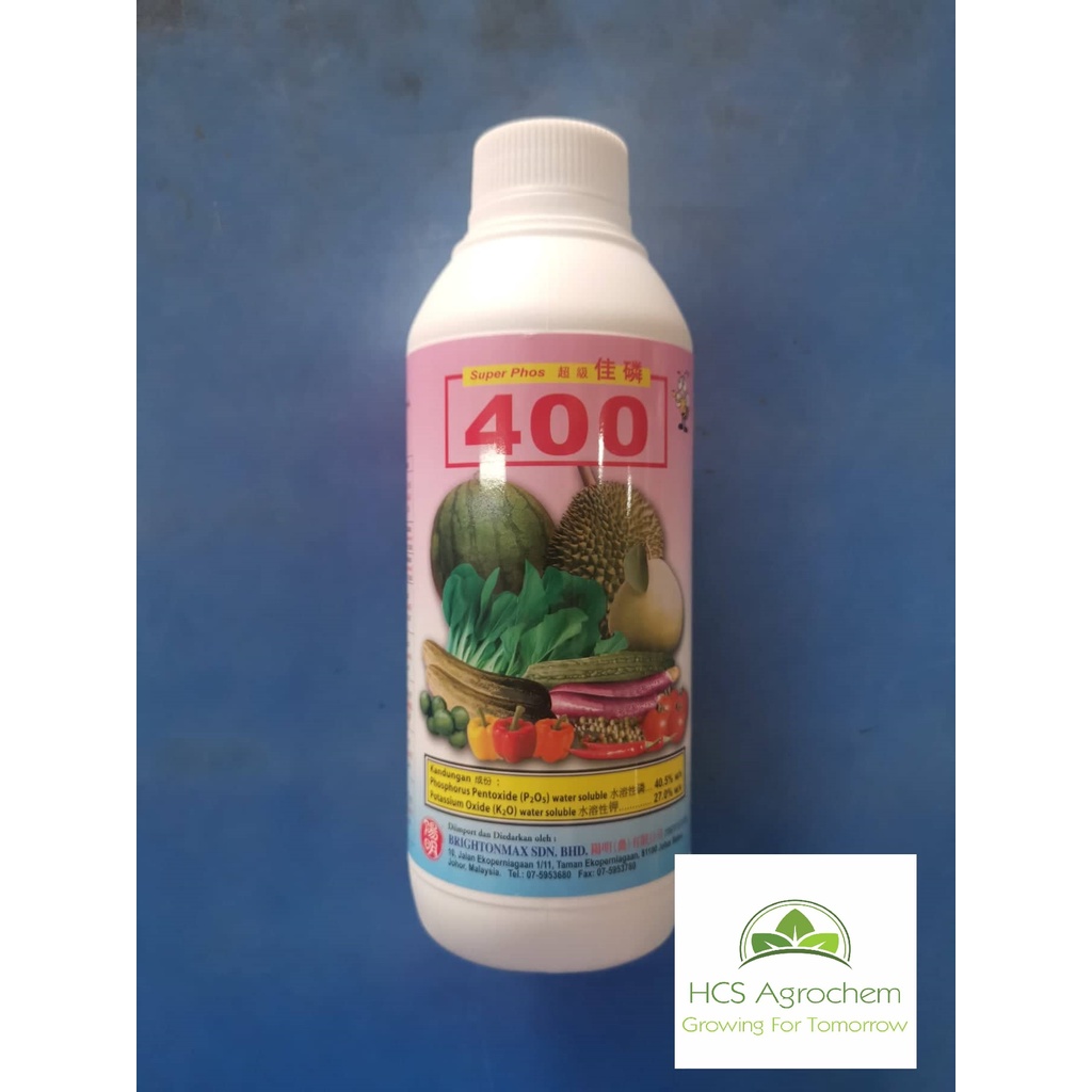 (+-1Lit) Baja air phosphorus/kalium Super Phos 400 超級磷 | Shopee Malaysia