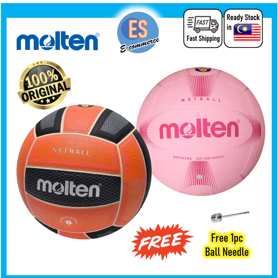 🌟🆂🅰🅻🅴🌟 MOLTEN NETBALL SN5R & SN58MX 100% ORIGINAL FREE NEEDLE | Shopee ...