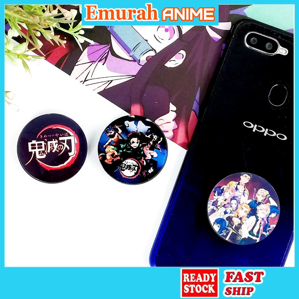 Demon Slayer Phone Holder Anime Manga Kimetsu Tanjiro nezuko | Shopee ...